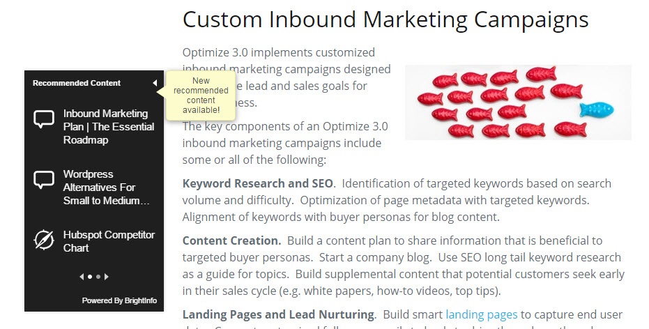 Content Recommendation Platform & Marketing Automation